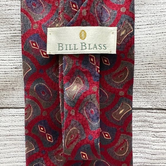 bill blass | Accessories | Vintage Designer Bill Blass 0 Silk Mens Tie ...